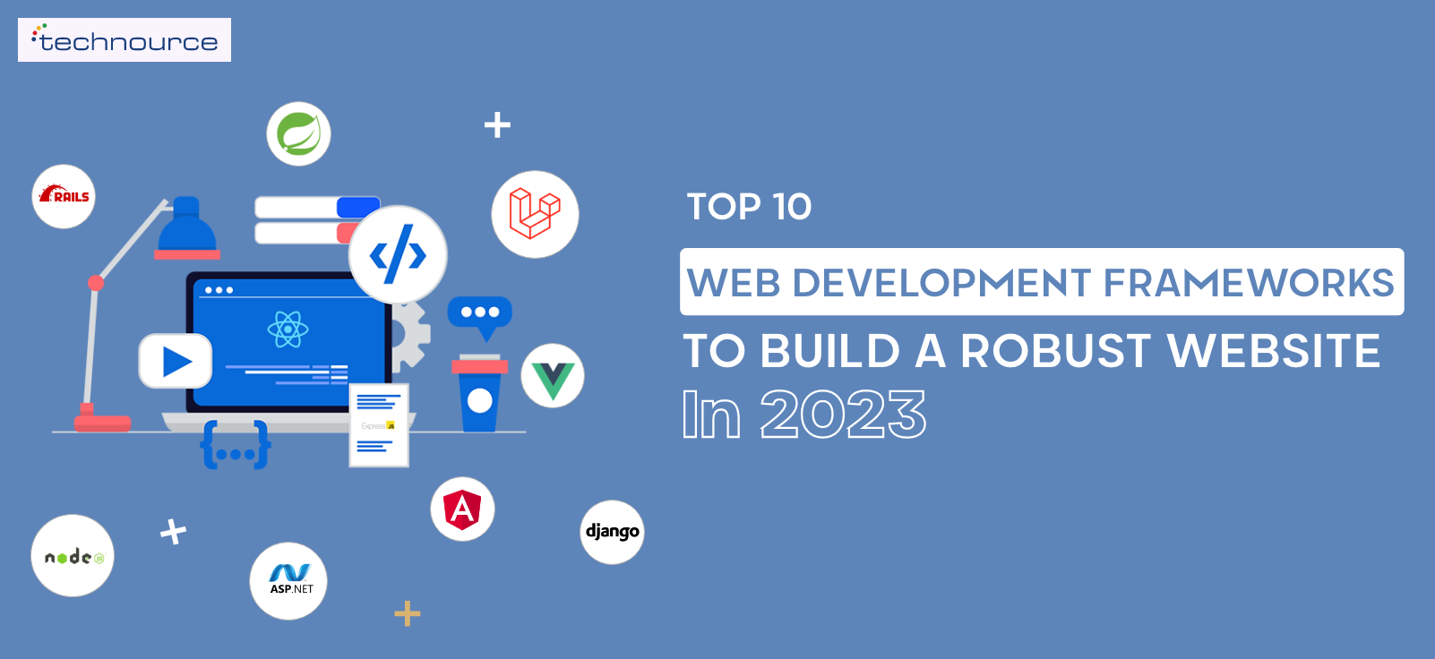 Top 10 Web Development Frameworks of 2025