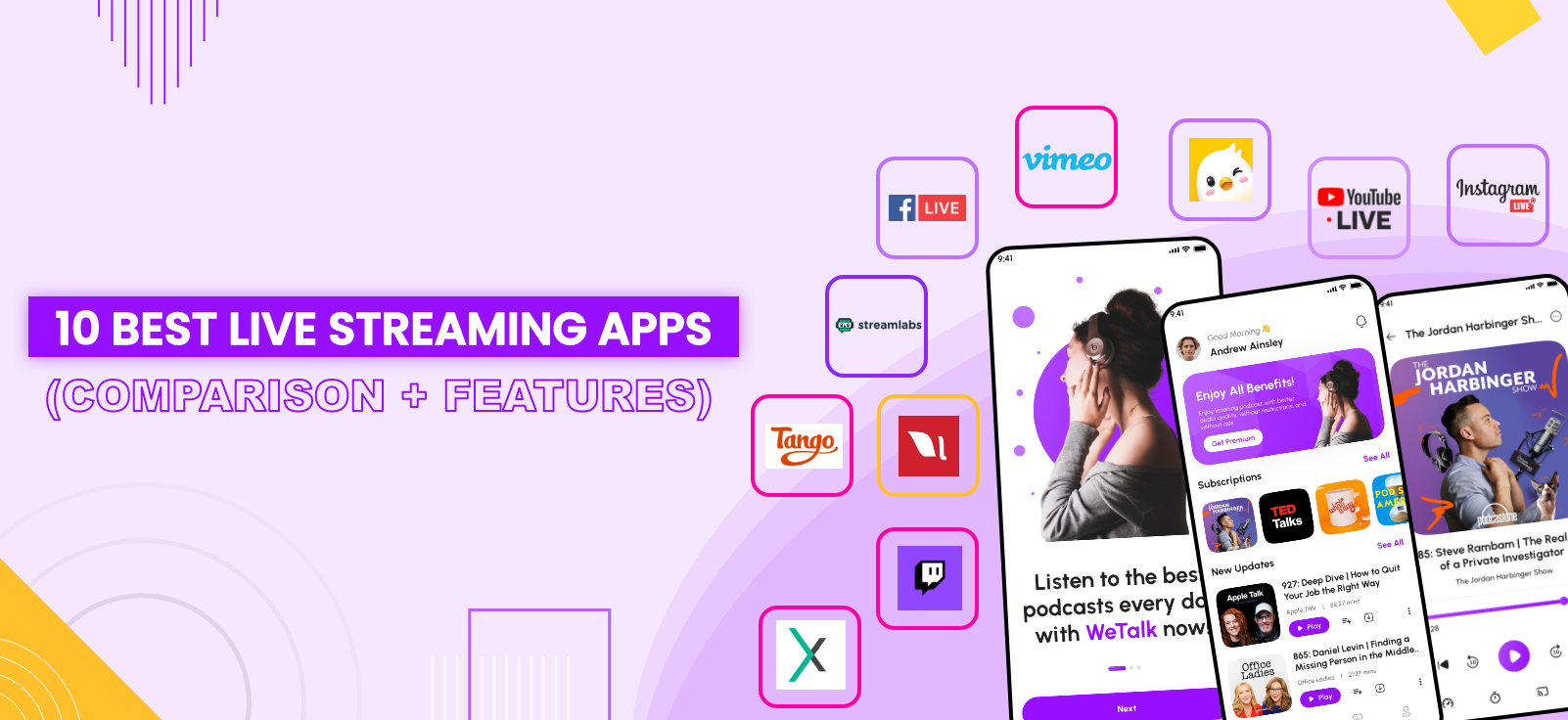 10 Best Live Streaming Apps for mobile broadcasting in 2022